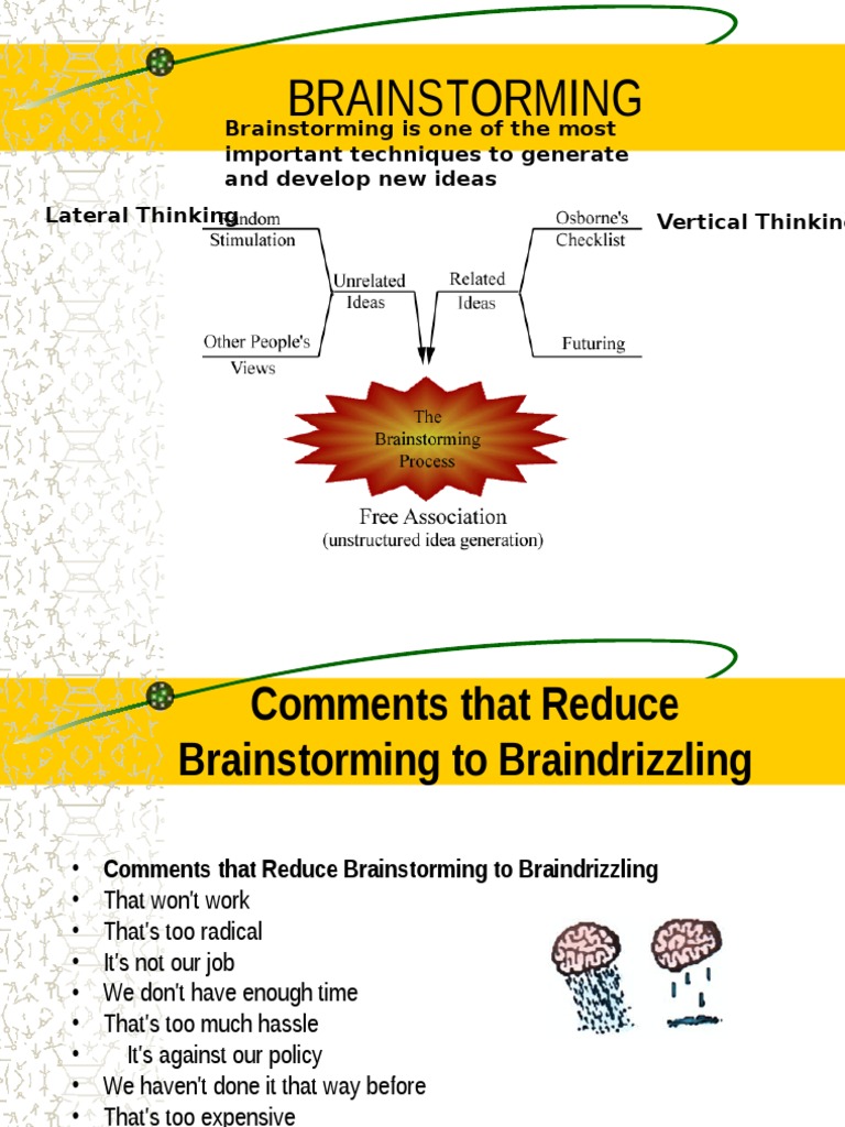 Brainstorming | PDF | Brainstorming | Creativity
