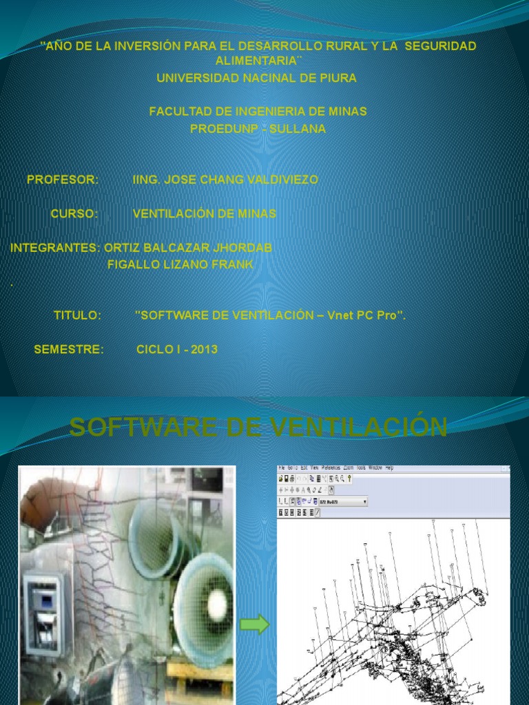 Software de Ventilación Vnet PC Pro | Descargar gratis PDF | Archivo de ...