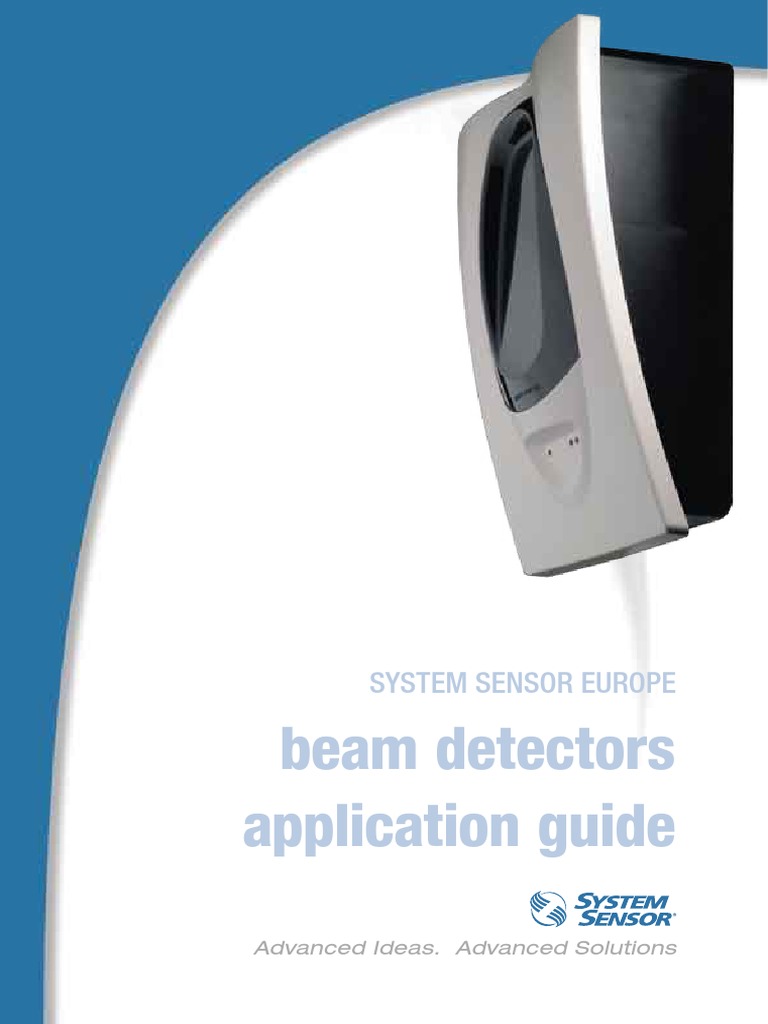 Beam Detectors Application Guide: System Sensor Europe | PDF | Smoke | Sensor