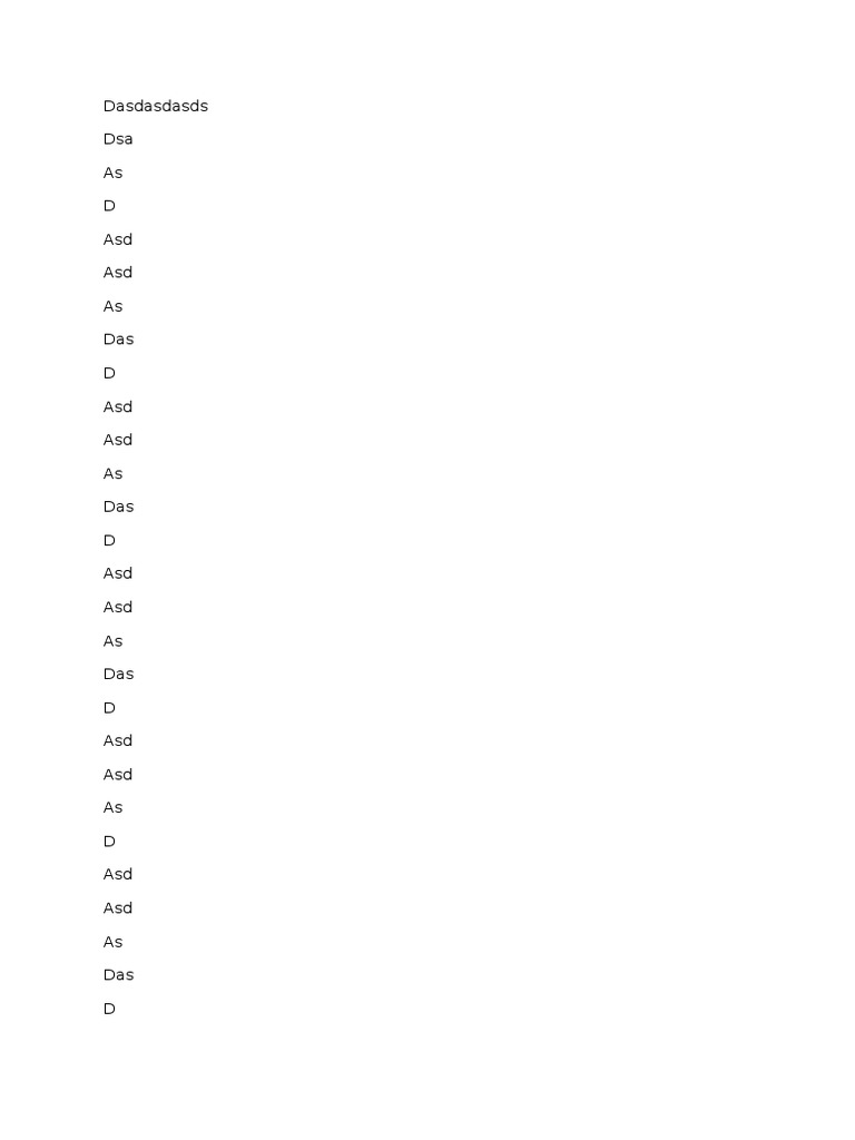 Dasdasdasds Dsa As D Asd Asd As Das D Asd Asd As Das D Asd Asd As Das D ...