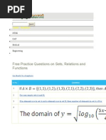 p1 Formula Sheet | PDF | Area | Trigonometric Functions