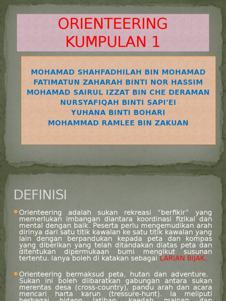 Orienteering | PDF | Olahraga & Rekreasi