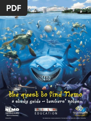 Finding Nemo Animal Kingdom Worksheet Answers