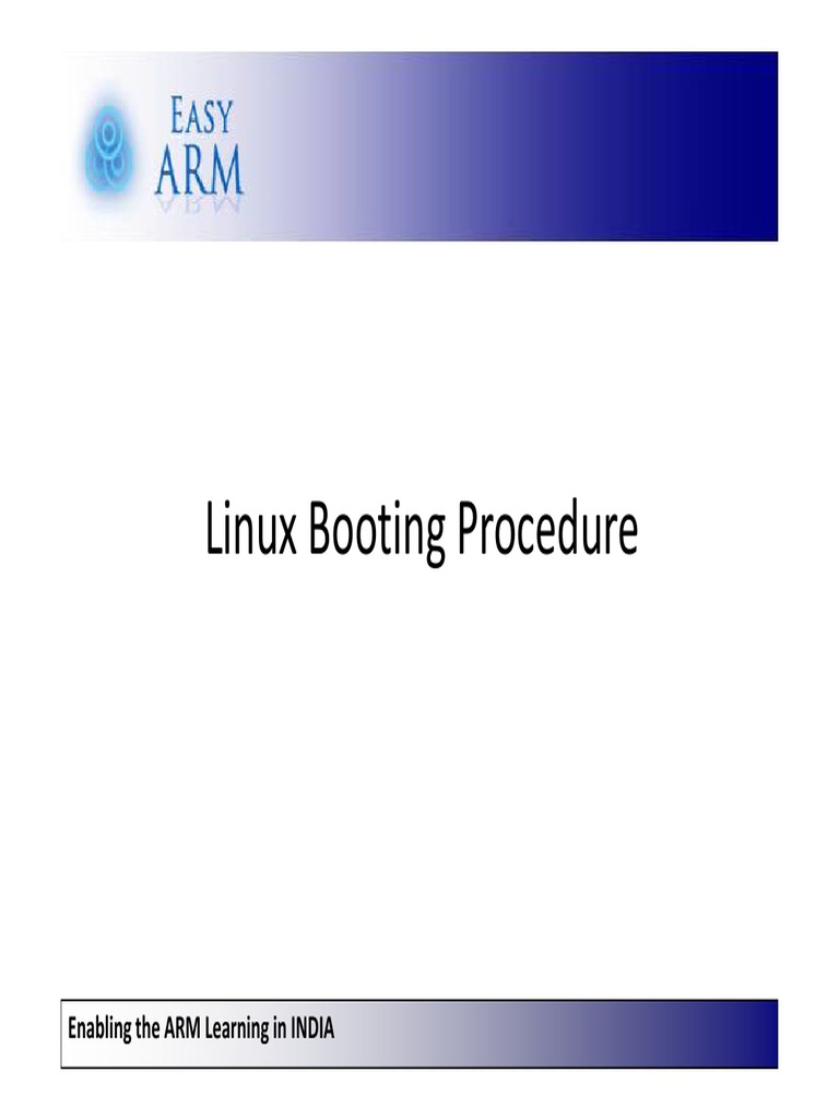Linux Booting Procedure | Download Free PDF | Booting | Bios