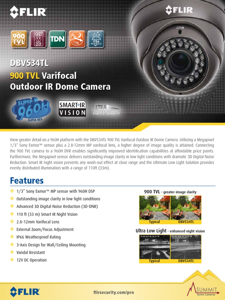 Digimerge DBV534TL Data Sheet | PDF | Home & Garden | Computers