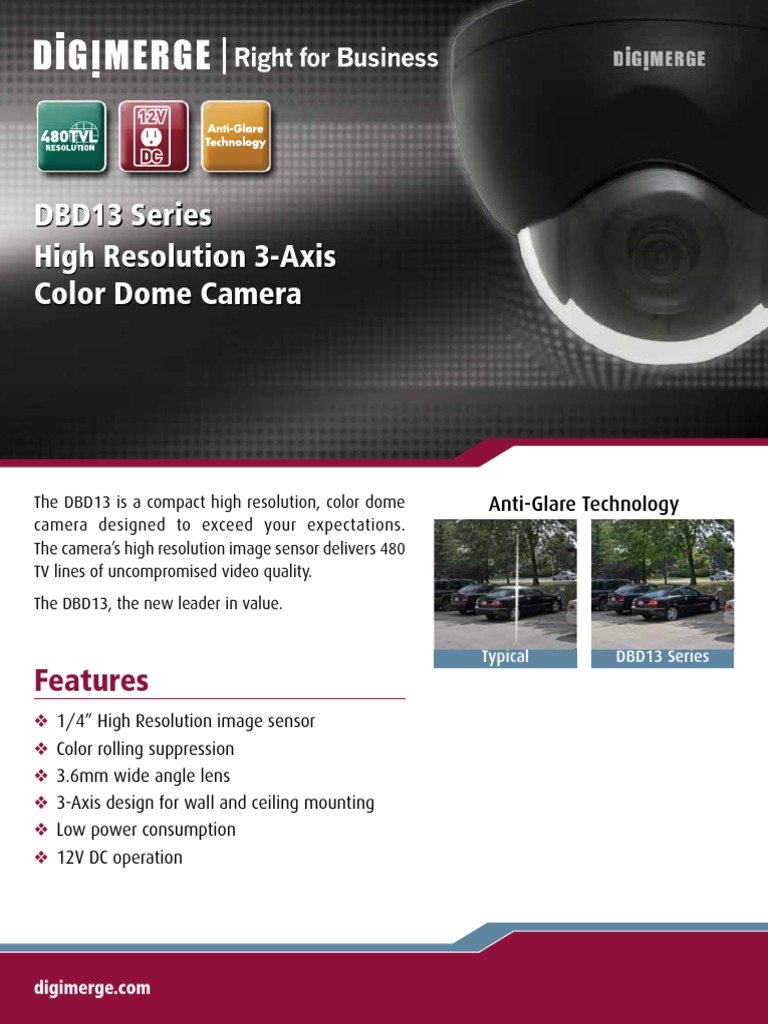 Digimerge DBD13-PK4 Data Sheet | PDF | Technology & Engineering