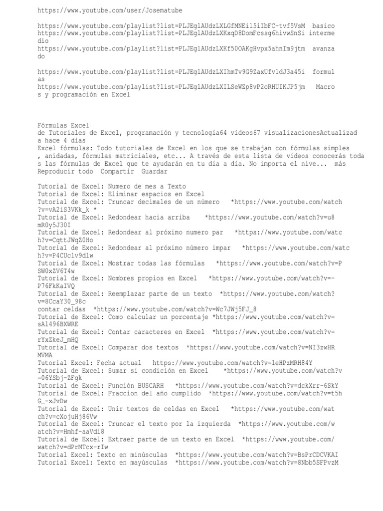 Super Excel | Descargar gratis PDF | Microsoft Excel | Hoja de cálculo
