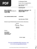 Motion To Withdraw EOIR | PDF | Removal Proceedings | Common Law