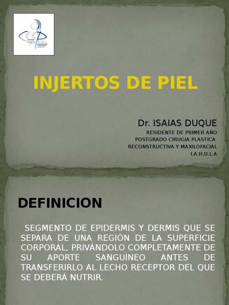 Injertos | PDF | Piel | Herida