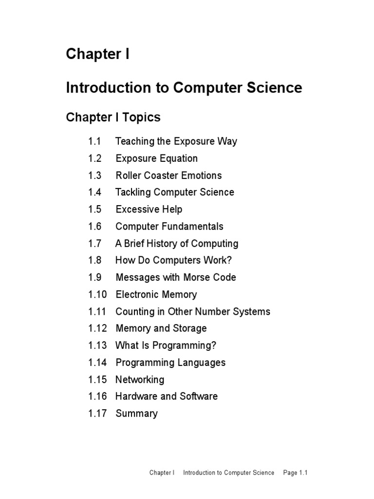 Exposure Java 2007 Chapter 1 | PDF | Macintosh | Integrated Circuit