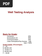 Well Testing Presentation | PDF | Valve | Gases