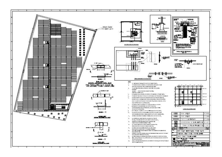 33kV Substation Earthing Layout | PDF | Business | Technology & Engineering