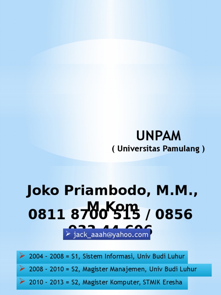 Unpam | PDF