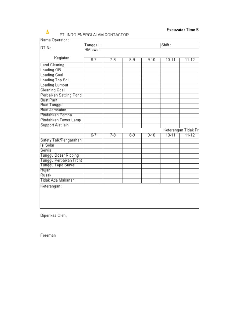 Exa Time Sheet | PDF