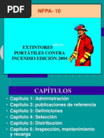 Norma NFPA 10: Extintores Portátiles | PDF