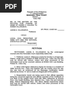 Sample Rejoinder Affidavit | PDF | Affidavit | Government