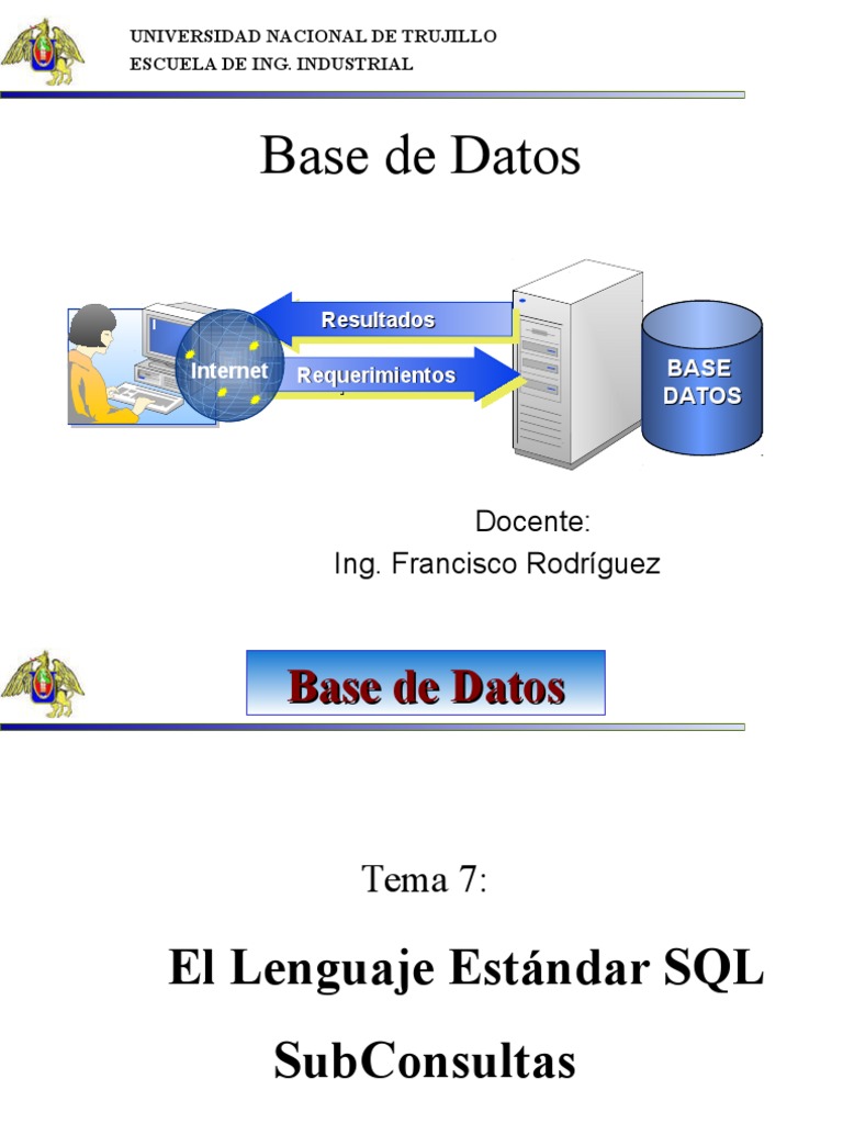 Sub Consultas SQL Server | SQL | Servidor SQL de Microsoft