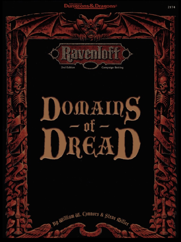 Domain of Dread | Tsr (Company) Games | Magic (Paranormal)