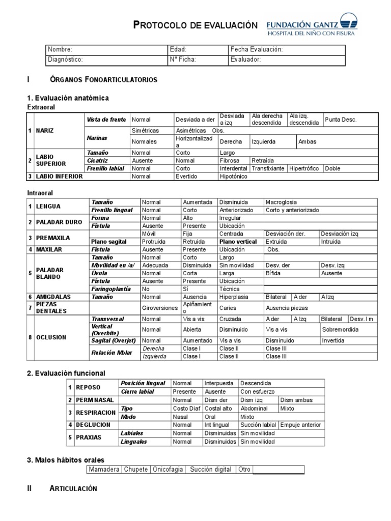 Protocolo Art. IVF OFA | PDF | Cabeza y cuello humanos | Fisonomía