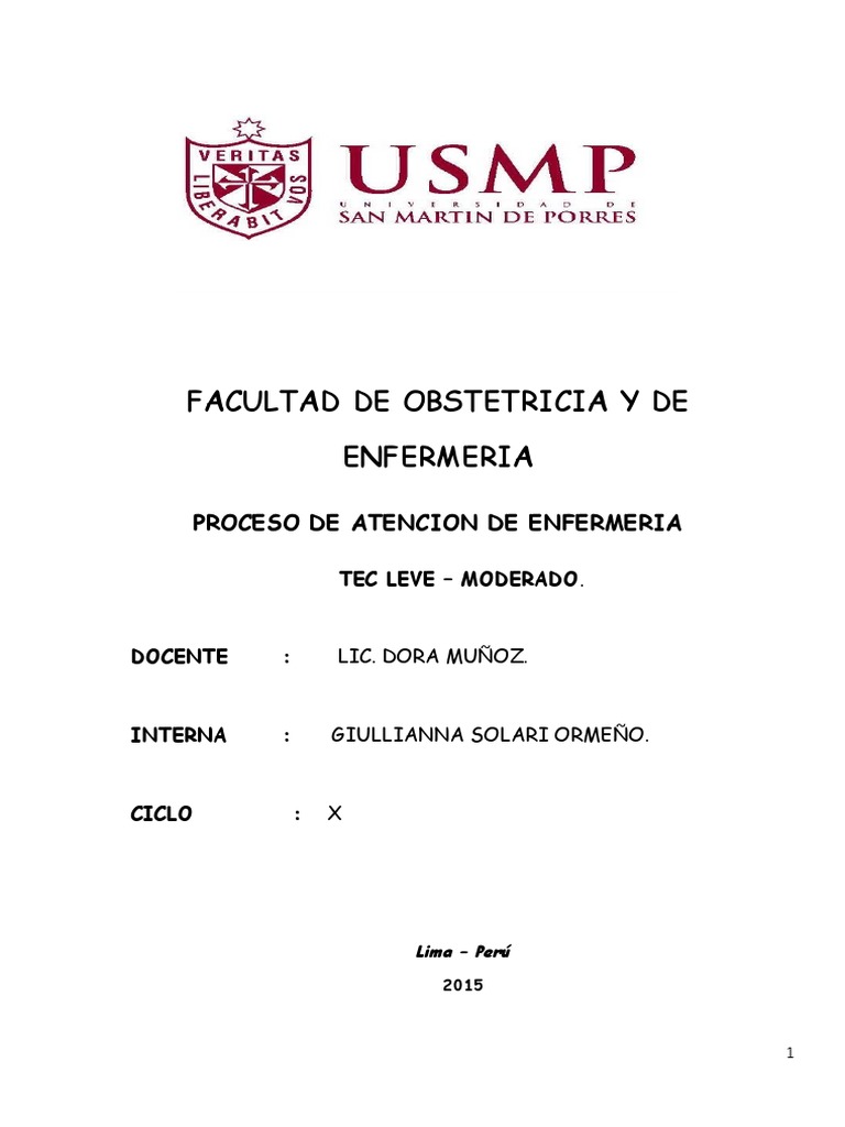 Pae de Tec Leve Moderado | PDF | Lesión cerebral traumática ...