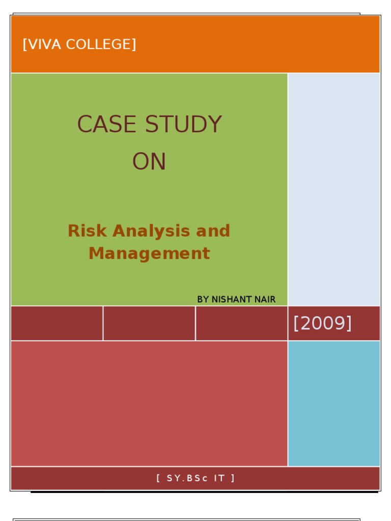 Case Study ON: Risk Analysis and Management | PDF | Risk | Risk Management