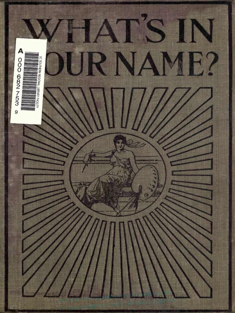 Clifford Cheasley - Whats in Your Name - The Science of Letters and ...