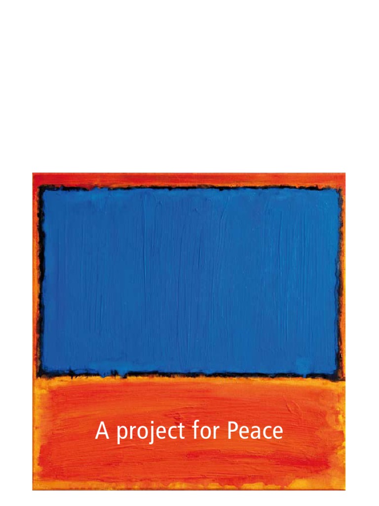A Project For Peace | PDF | Peace | Nobel Prize