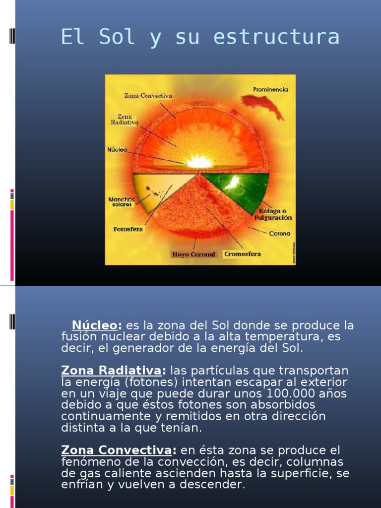 El Sol y Su Estructura | PDF | Dom | Astronomía estelar