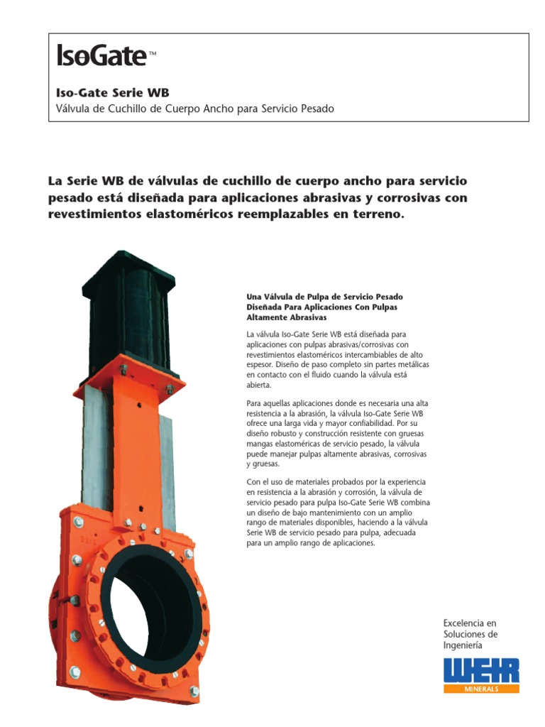 Isogate WB | PDF | Solenoide | Cuchillo