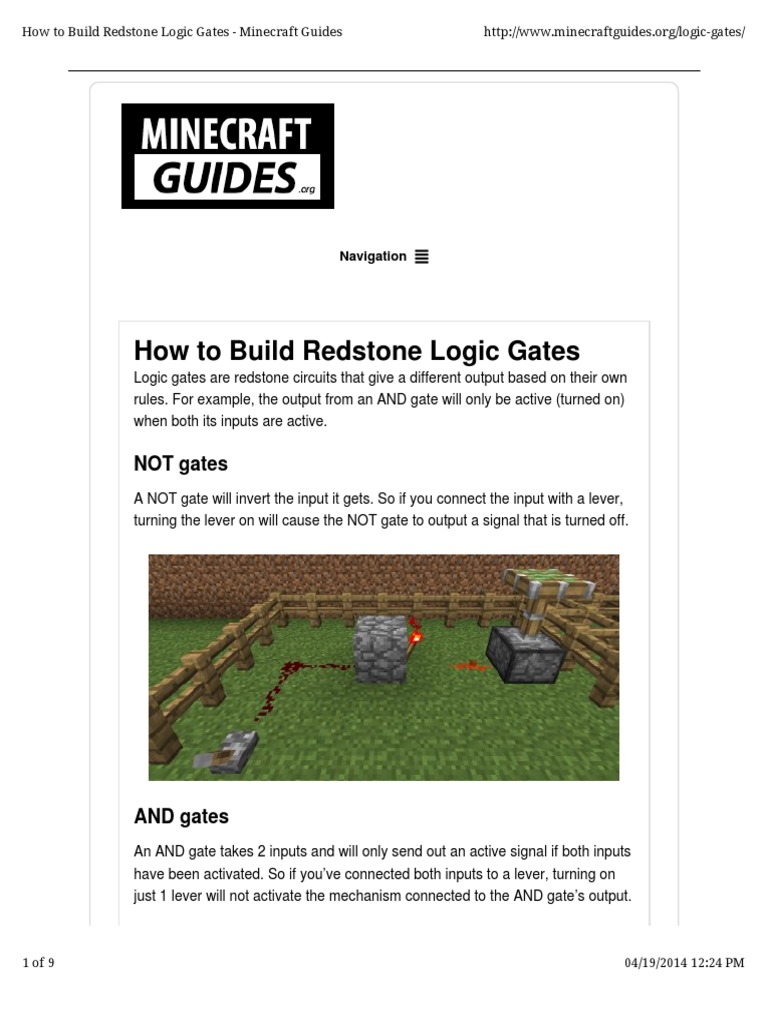 Gates and How To Build Them | PDF | Logic Gate | Logic