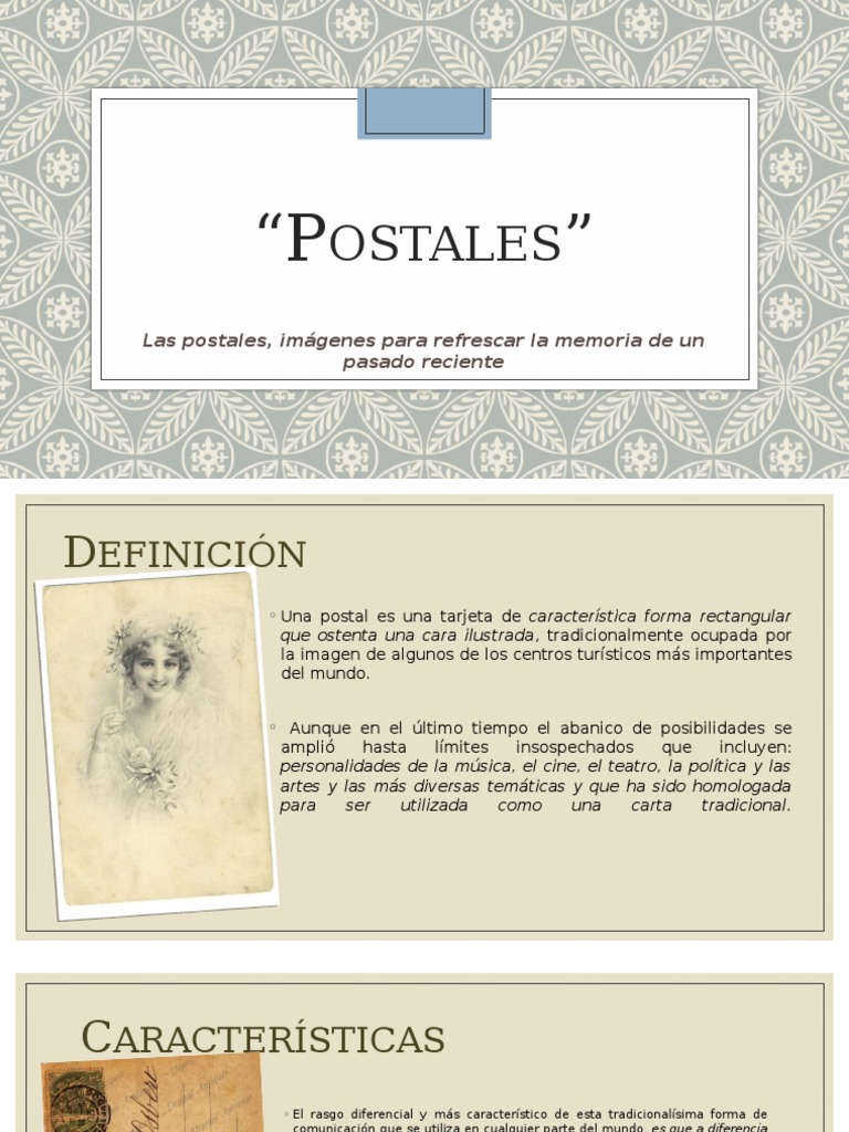 Postal Es | PDF | Tarjeta postal | Sello de correos