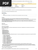 SAP T-Code Series: VL71 | PDF