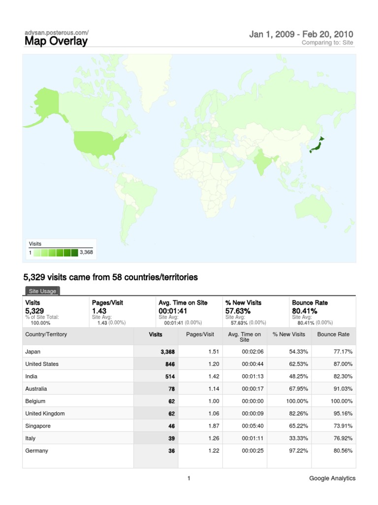 Map Overlay: Jan 1, 2009 - Feb 20, 2010 | PDF