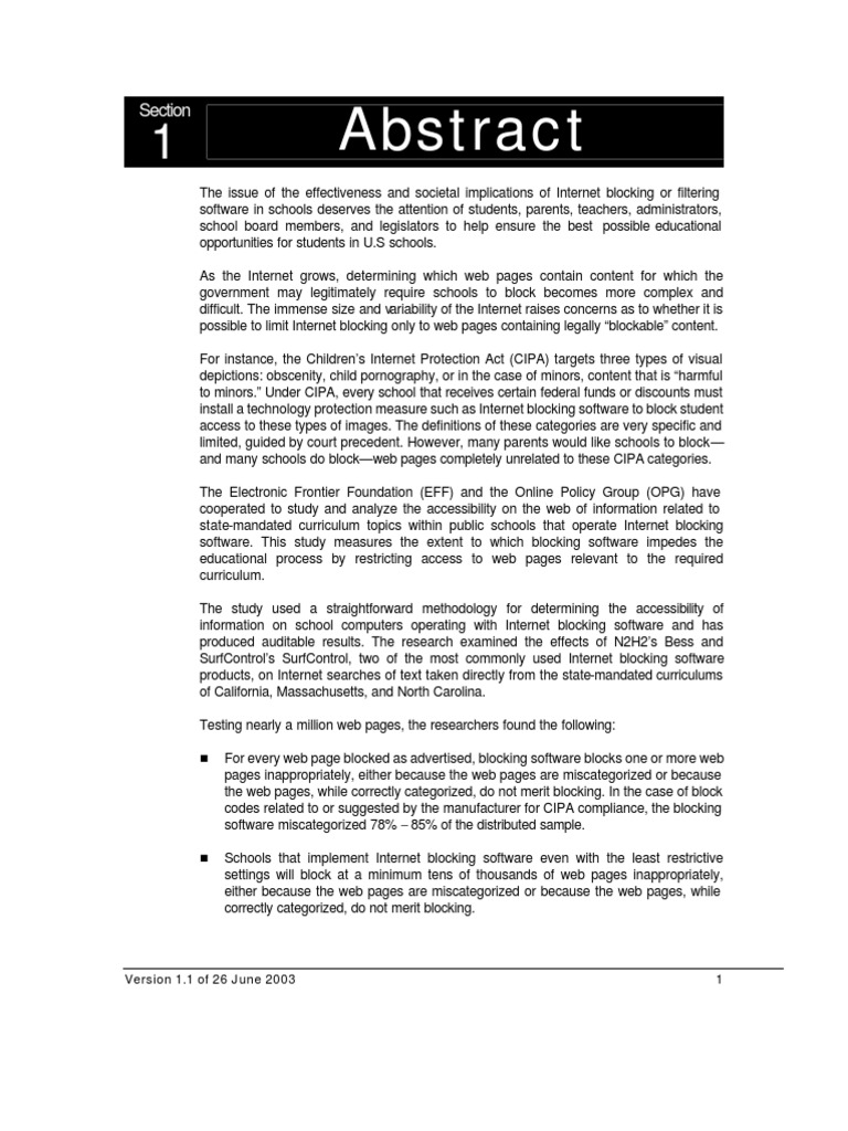 1 Abstract | PDF