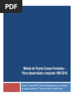 Metodo de Vicente Conesa | PDF | Evaluación de impacto ambiental | Matriz (Matemáticas)