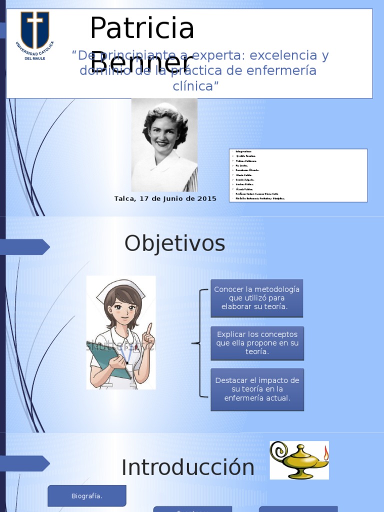 Patricia Benner | PDF | Enfermería | Conocimiento