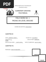 Types of Surveying Field Note | PDF | Surveying | Science