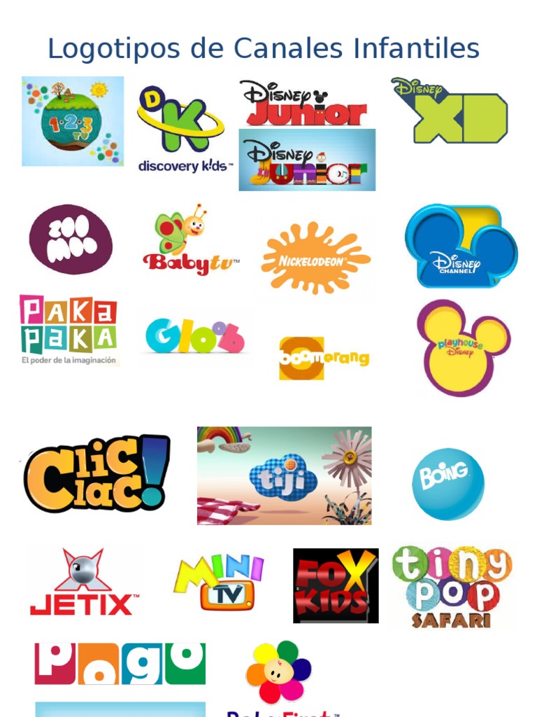 Logotipos de Canales Infantiles | PDF