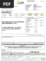Taxi Bill Sample | PDF