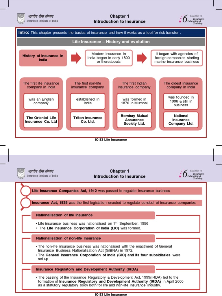 IC-33 Key Notes Combined | PDF | Life Annuity | Insurance