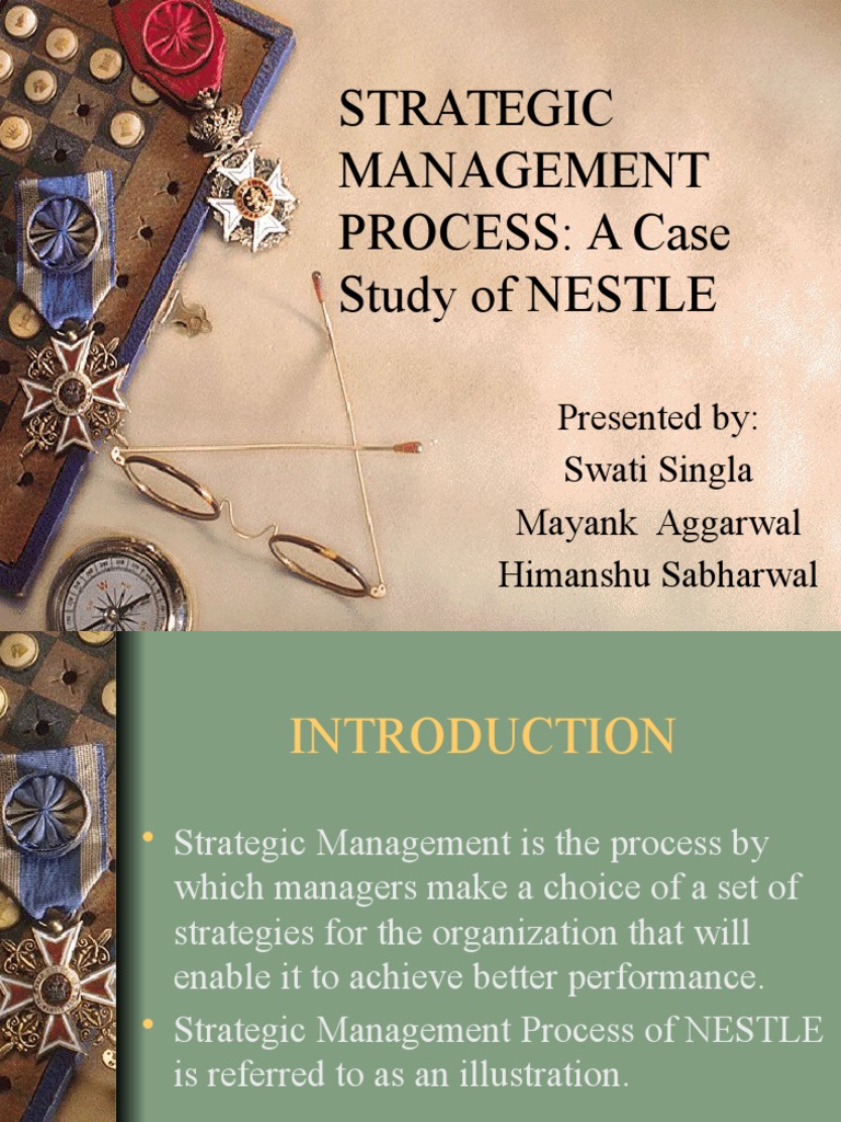 Strategic Management Process | PDF | Nestlé | Strategic Management