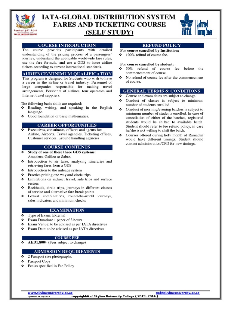 Iata Uftaa Gds | PDF | Fee | Test (Assessment)