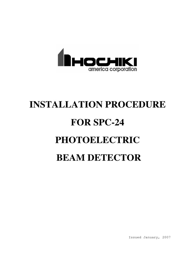 SPC 24 Instructions | PDF | Light Emitting Diode | Detector (Radio)