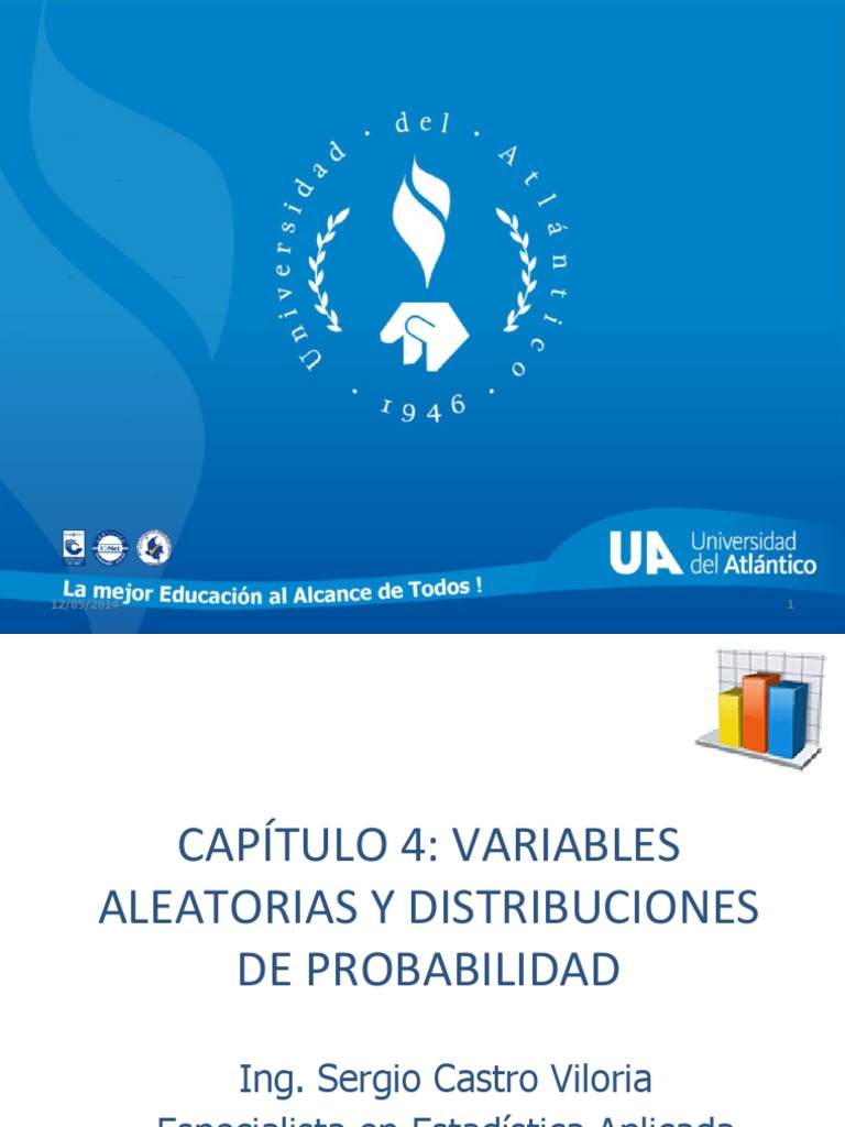 Variables aleatorias y distribuciones de probabilidad | PDF | Variable aleatoria | Distribución ...