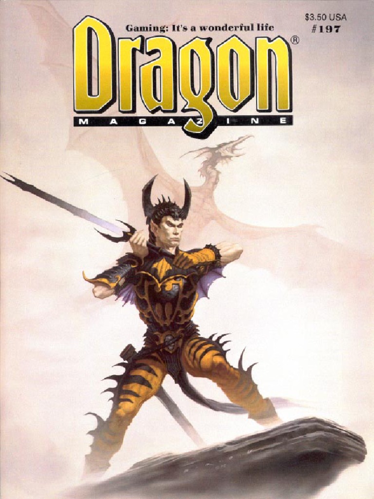 Dragon magazine 197 | Dungeons & Dragons | Mail