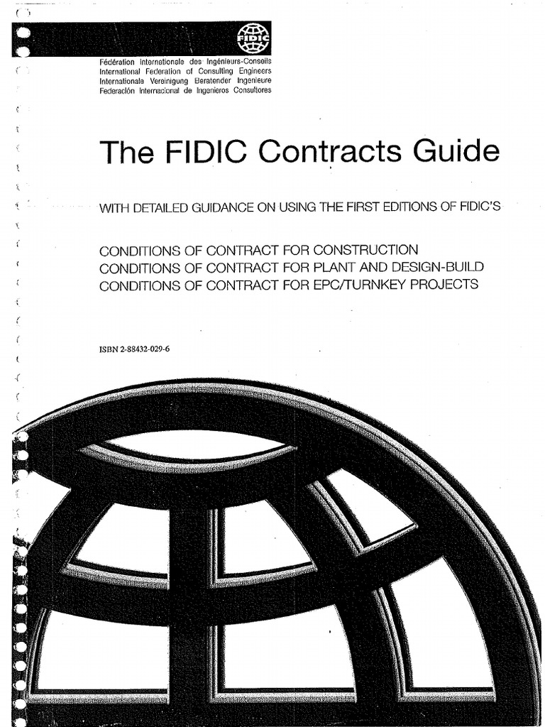 Fidic Contracts Guide 2000