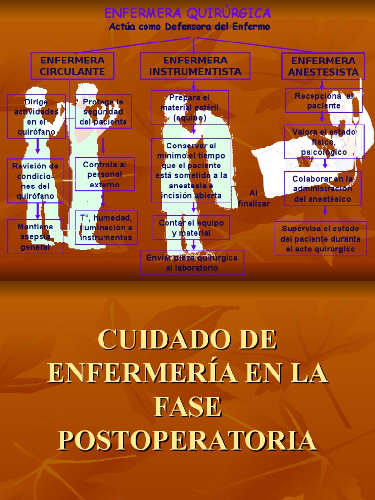 Cuidado de Enfermería Fase Postoperatoria | PDF | Enfermería | Anestesia