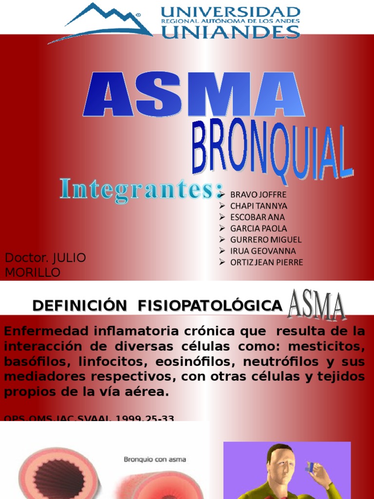 Fisiopatología y manejo del asma | PDF | Asma | Neumología