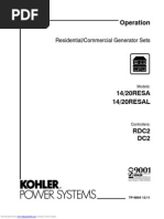 Kohler Gas Genset Controller APM603 Operation Manual | PDF | Exhaust ...