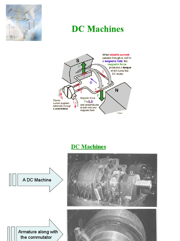 Lecture DC Machines | Download Free PDF | Electric Generator ...
